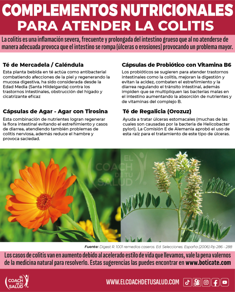 Cómo atender colitis con medicina natural – El Coach de tu Salud